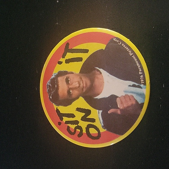 Paramount | Accessories | 976 Fonzie Sit On It Large Pin | Poshmark
